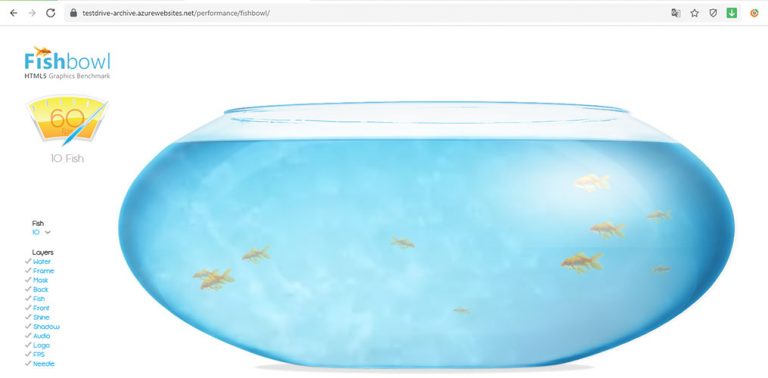 Fish Bowl là gì? Cách chơi Fish Bowl test hiệu năng điện thoại, máy tính